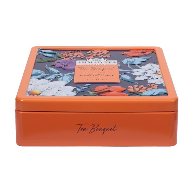 Caja Té negro y Té verde Ahmad Tea Bouquet Selection 32 Bolsitas ...